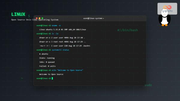 Linux Operating System: Complete Guide to Open Source Unix-like System - CodeLucky