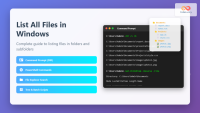 How to List All Files in a Folder and Subfolders in Windows: Complete Guide with Command Line ...