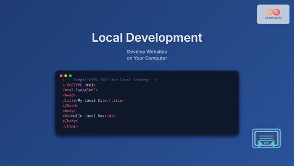 Local Development: Develop Websites on Your Computer for Faster and ...