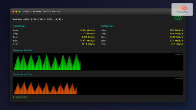 nload Command Linux: Complete Guide to Monitor Network Traffic and Bandwidth in Real-Time ...