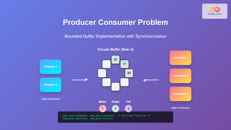 Producer Consumer Problem: Complete Guide to Bounded Buffer Implementation with Code Examples ...
