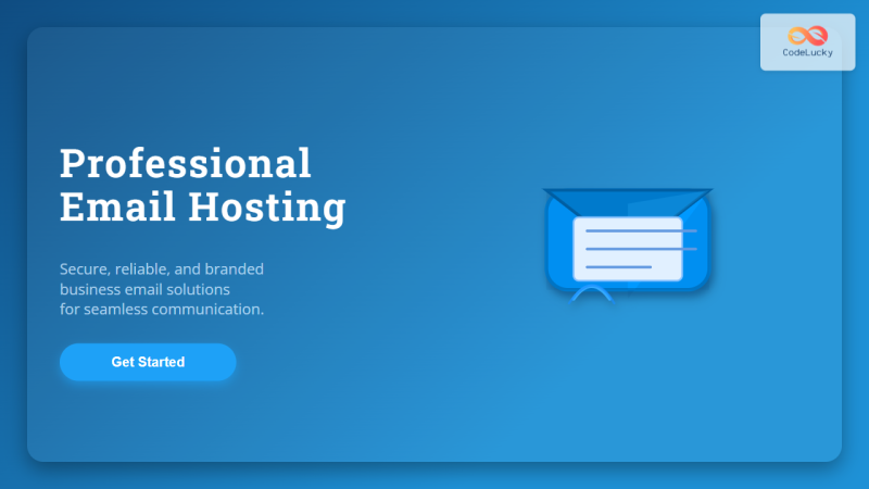 Professional Email Hosting: Business Email Solutions for Seamless ...