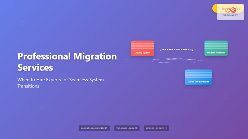 Professional Migration Services: When to Hire Experts for Seamless ...