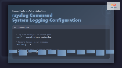 rsyslog Command Linux: System Logging Configuration with Examples - CodeLucky