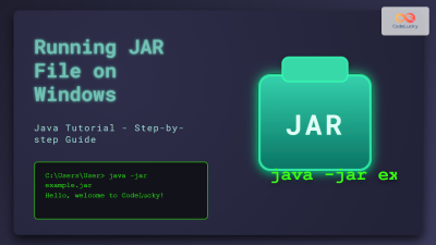 Running JAR File on Windows: Step-by-Step Java Tutorial for Beginners - CodeLucky