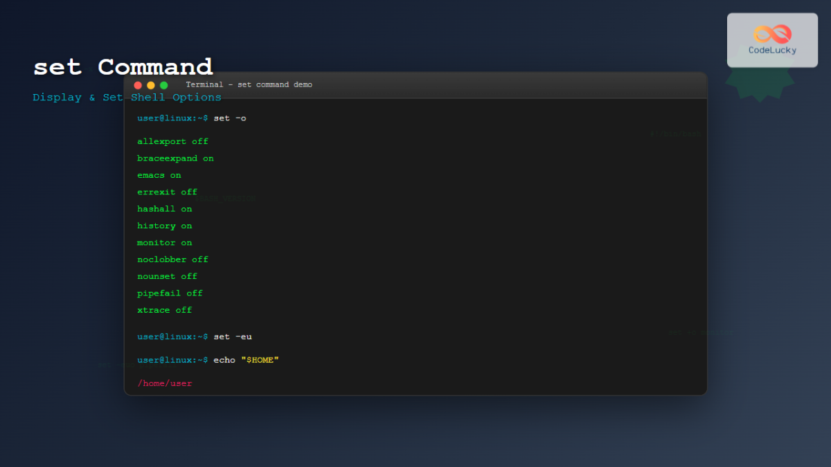 unset Command Linux: Complete Guide to Remove Variables and Functions Efficiently - CodeLucky