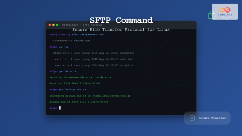 ftp Command Linux: Complete Guide to File Transfer Protocol Client ...
