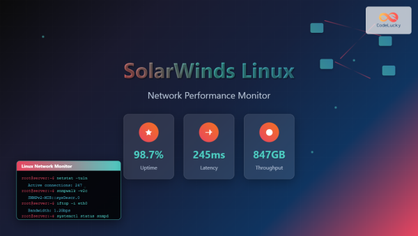 SolarWinds Linux: Complete Network Performance Monitor Guide for System ...