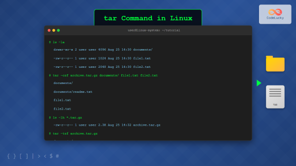 gzip Command Linux: Complete Guide to Compress and Decompress Files ...