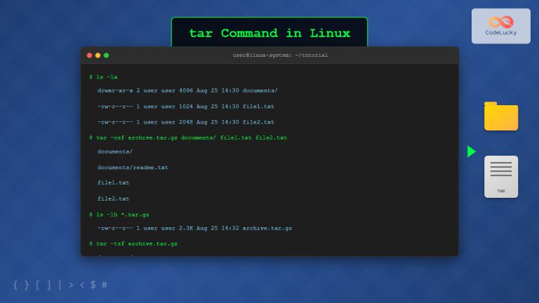 unzip Command Linux: Complete Guide to Extract ZIP Archives Efficiently - CodeLucky