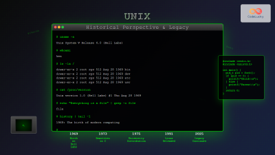 Unix Operating System: Complete Historical Journey and Lasting Legacy ...