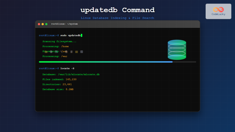 Mlocate Command Linux Complete Guide To Secure File Search And Database Management Codelucky