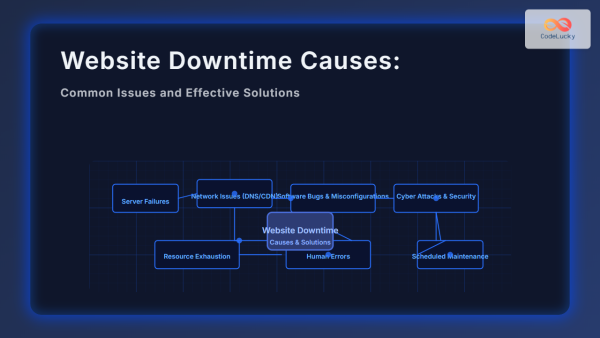 Website Downtime Causes: Common Issues and Effective Solutions - CodeLucky