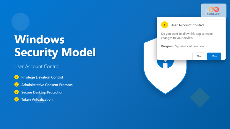 Windows Security Model: Understanding User Account Control (UAC) for ...