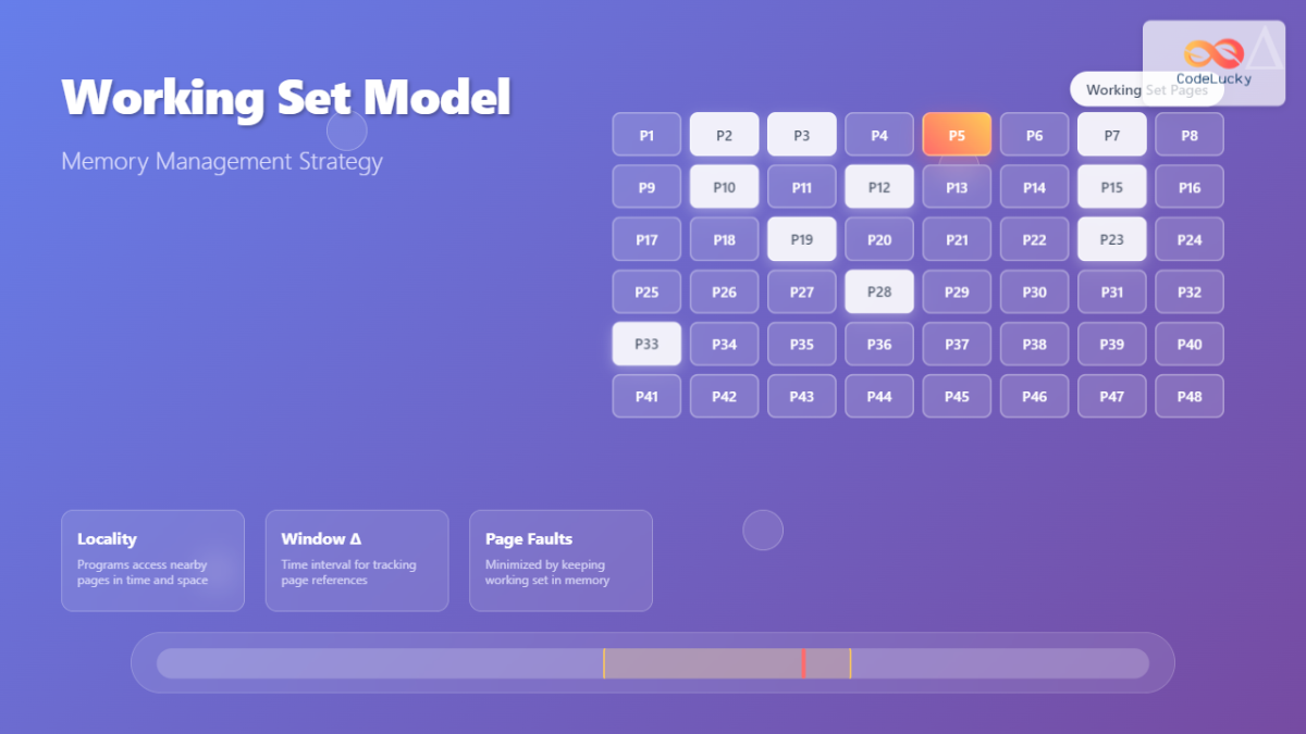Working Set Model: Memory Management Strategy for Operating Systems - CodeLucky