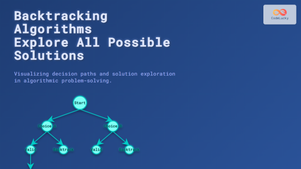 Backtracking Algorithms Explore All Possible Solutions With Examples Codelucky