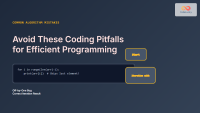 Common Algorithm Mistakes: Avoid These Coding Pitfalls for Efficient Programming - CodeLucky