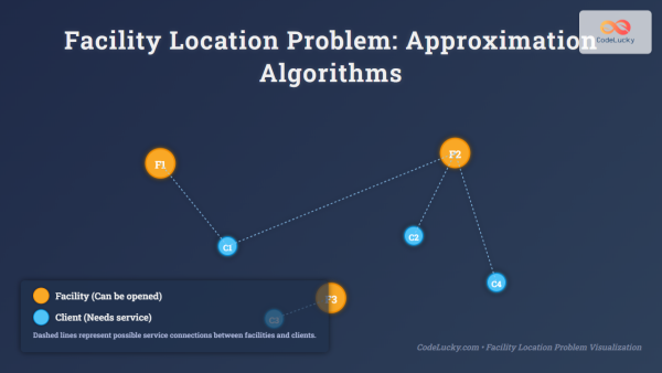 Facility Location Problem: In-Depth Guide to Approximation Algorithms - CodeLucky
