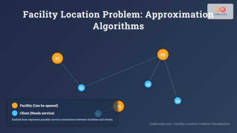 Facility Location Problem: In-Depth Guide to Approximation Algorithms - CodeLucky