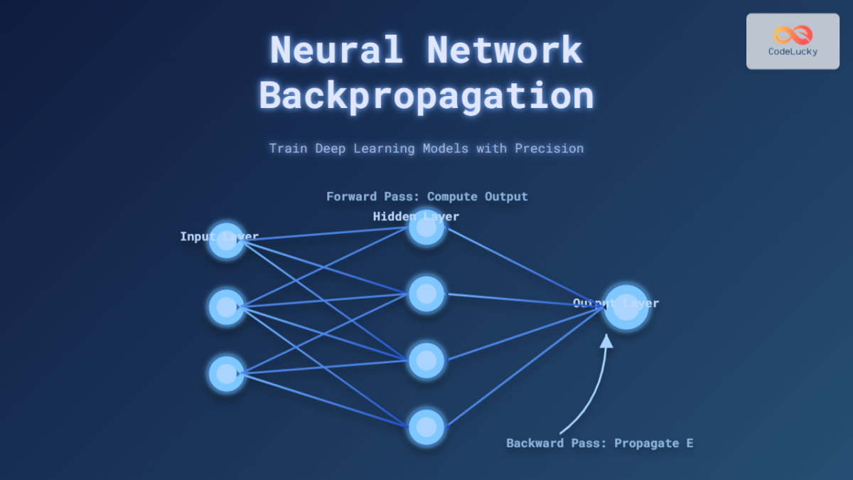 Neural Network Backpropagation: Train Deep Learning Models with Efficiency and Precision - CodeLucky
