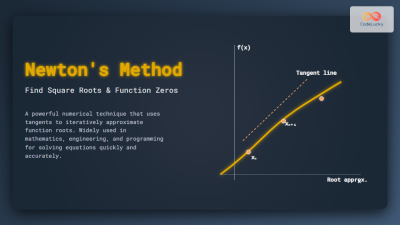 Newton's Method: Find Square Roots and Function Zeros Efficiently - CodeLucky