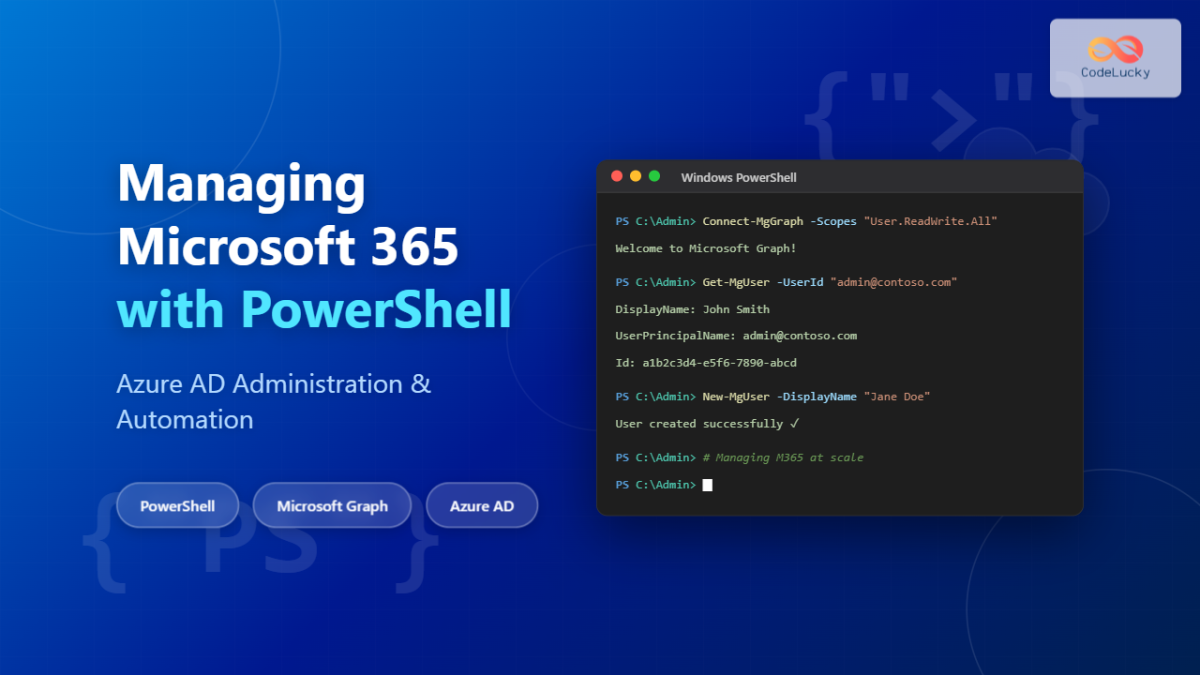 Microsoft 365 Archives - CodeLucky