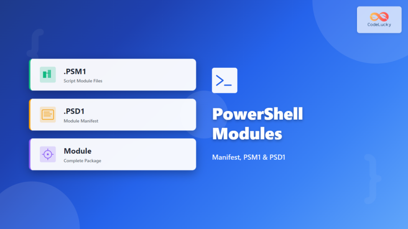 Understanding and Using Modules in PowerShell: Complete Guide to ...