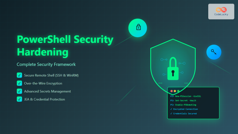 PowerShell and Security Hardening: Complete Guide to Secure Remote ...