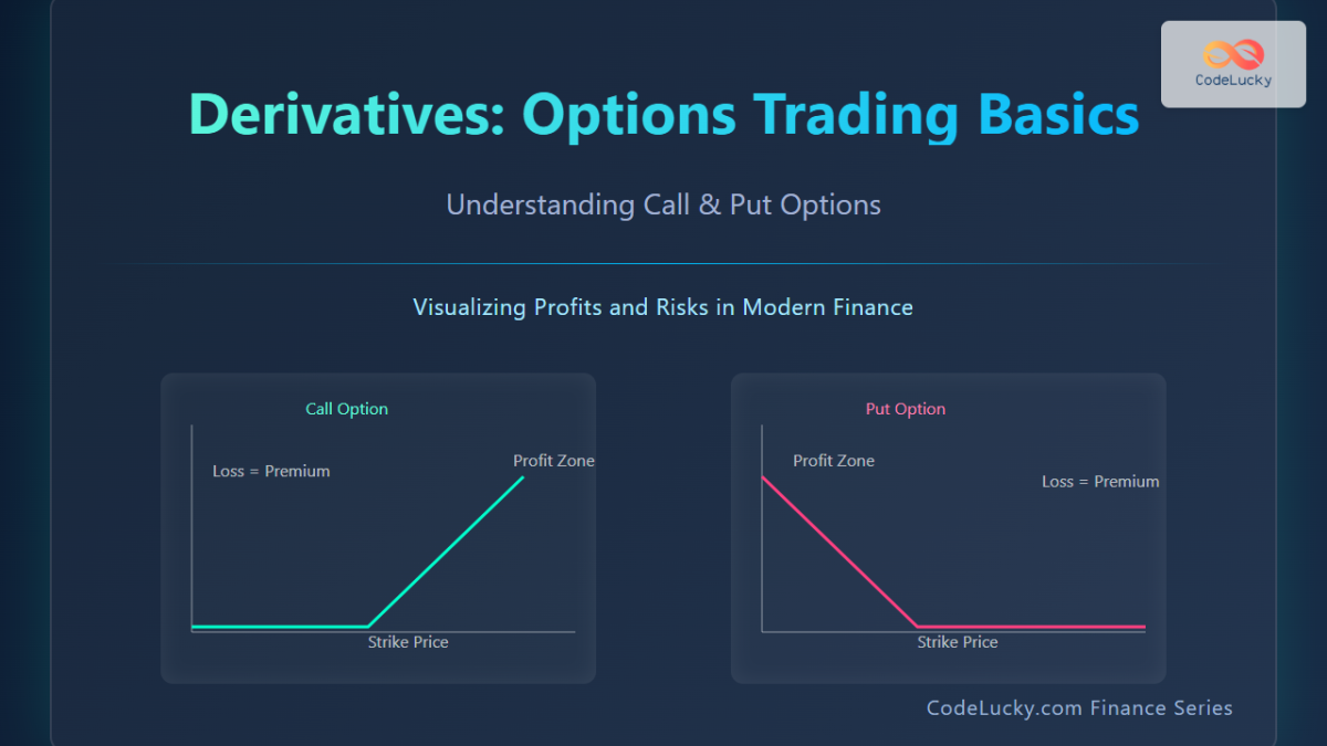 Derivatives: Options Trading Basics (Call & Put) Explained with ...