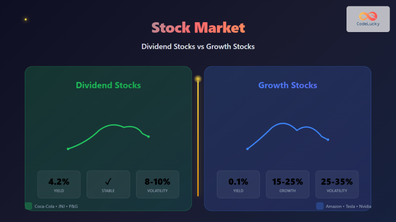Stock Market: Dividend Stocks vs Growth Stocks — Understanding the Core ...