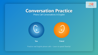 Conversation Practice: Phone Call Conversations for English Learners ...