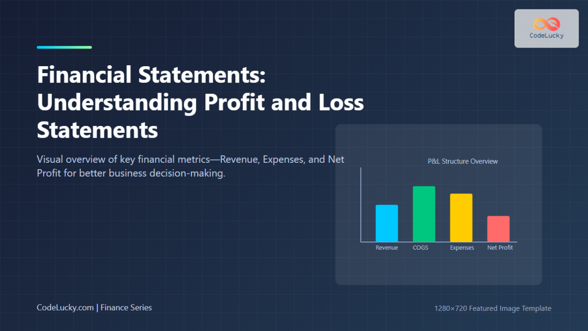 Financial Statements: Understanding Profit and Loss Statements for ...