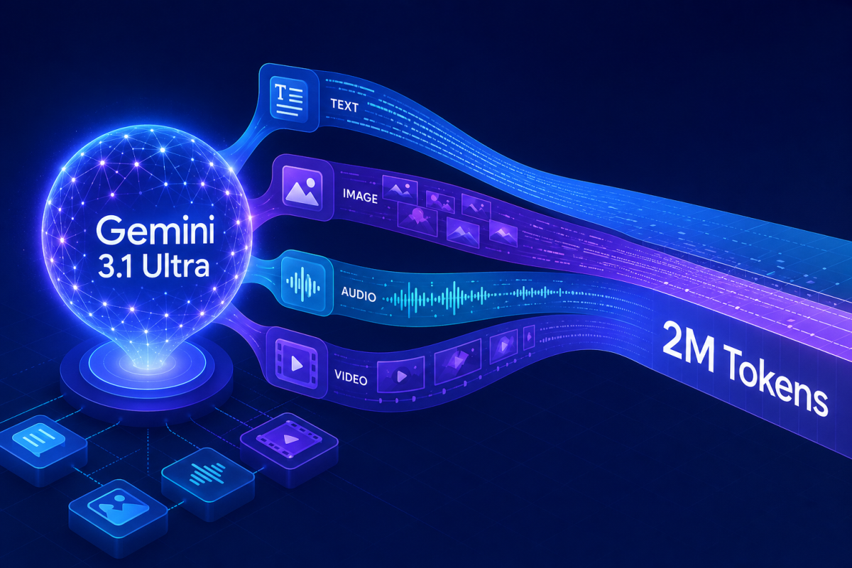 Google Gemini 3.1 Ultra: 2M Token Context Across All Modalities - CodeLucky