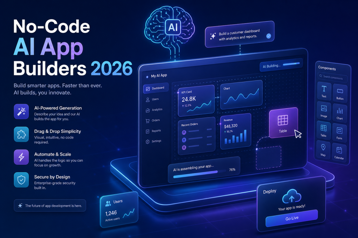 Top 10 No-Code AI App Builders in 2026 - CodeLucky