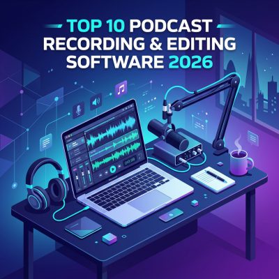 Top 10 Podcast Recording and Editing Software in 2026 - CodeLucky